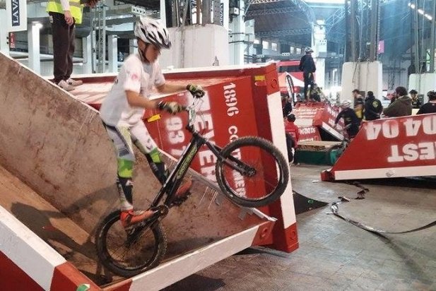 Alan Rovira campió d'Espanya de Biketrial