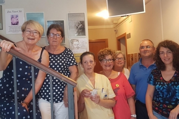 La residència Falgàs acull la mostra ‘Homenatge a les gra...